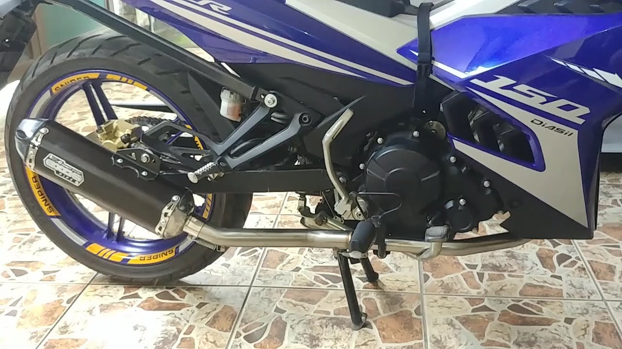 Exos pipe R6 sniper 150 - YouTube