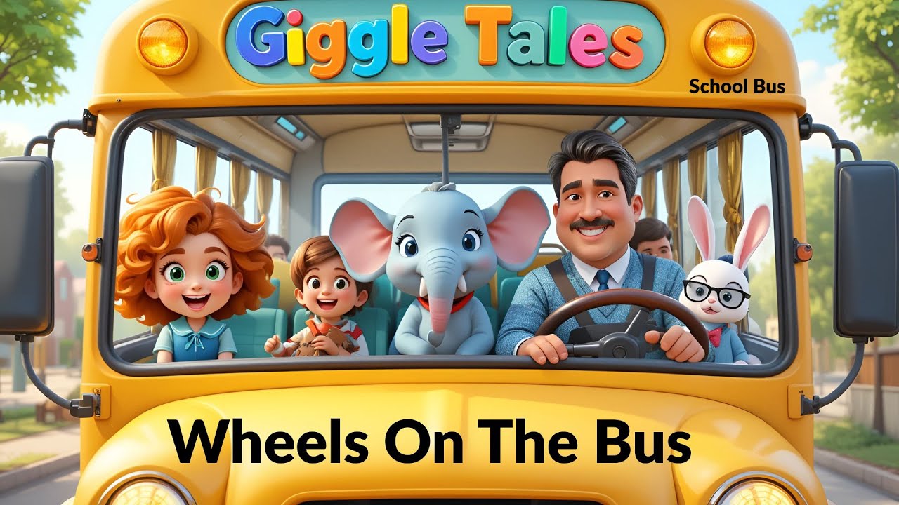 The Wheels on the Bus go | Peek a Boo, Clap & Jump too | Popular ...