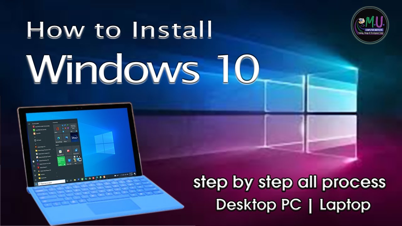 How to Install Windows 10 in PC or Laptop | कम्प्युटरमा Windows 10 कसरी ...