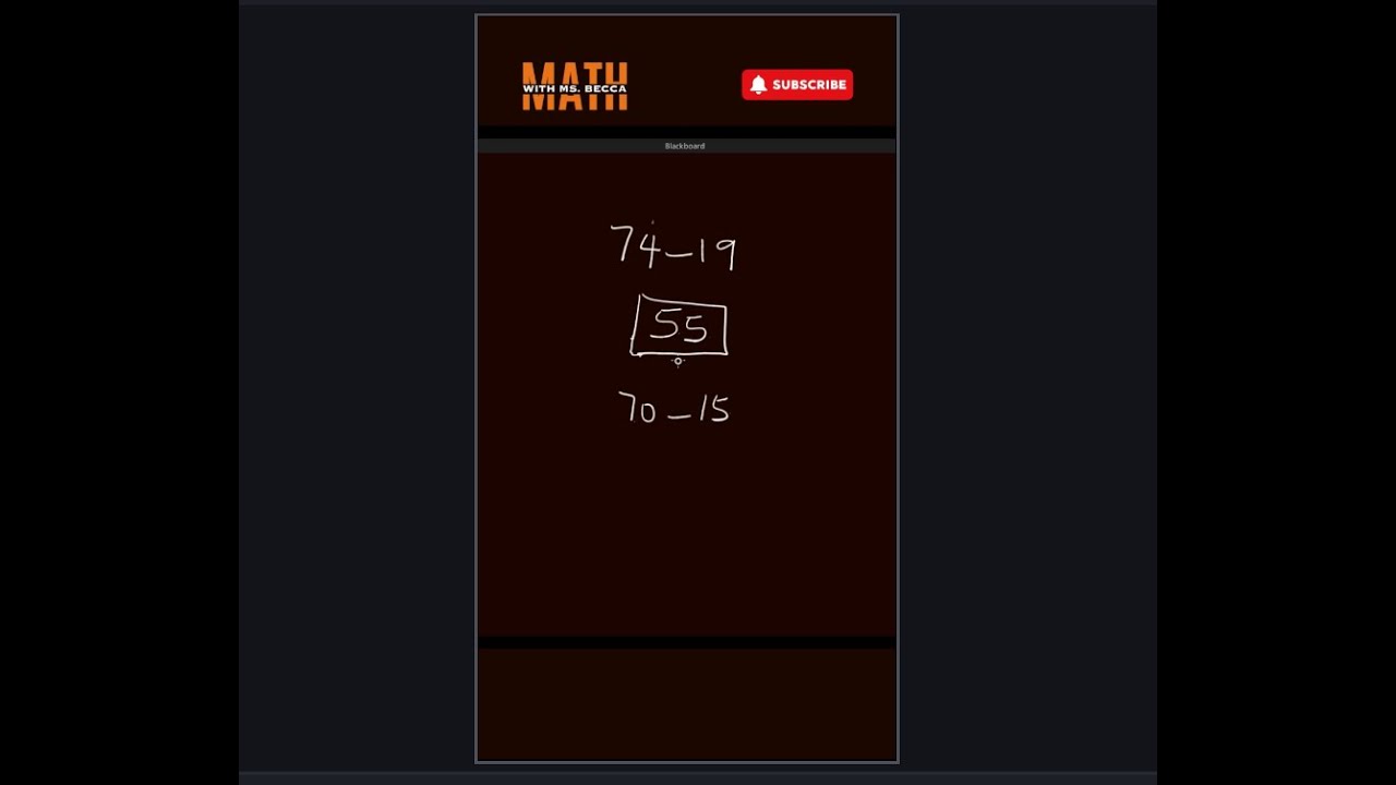 How fast can you subtract? - YouTube