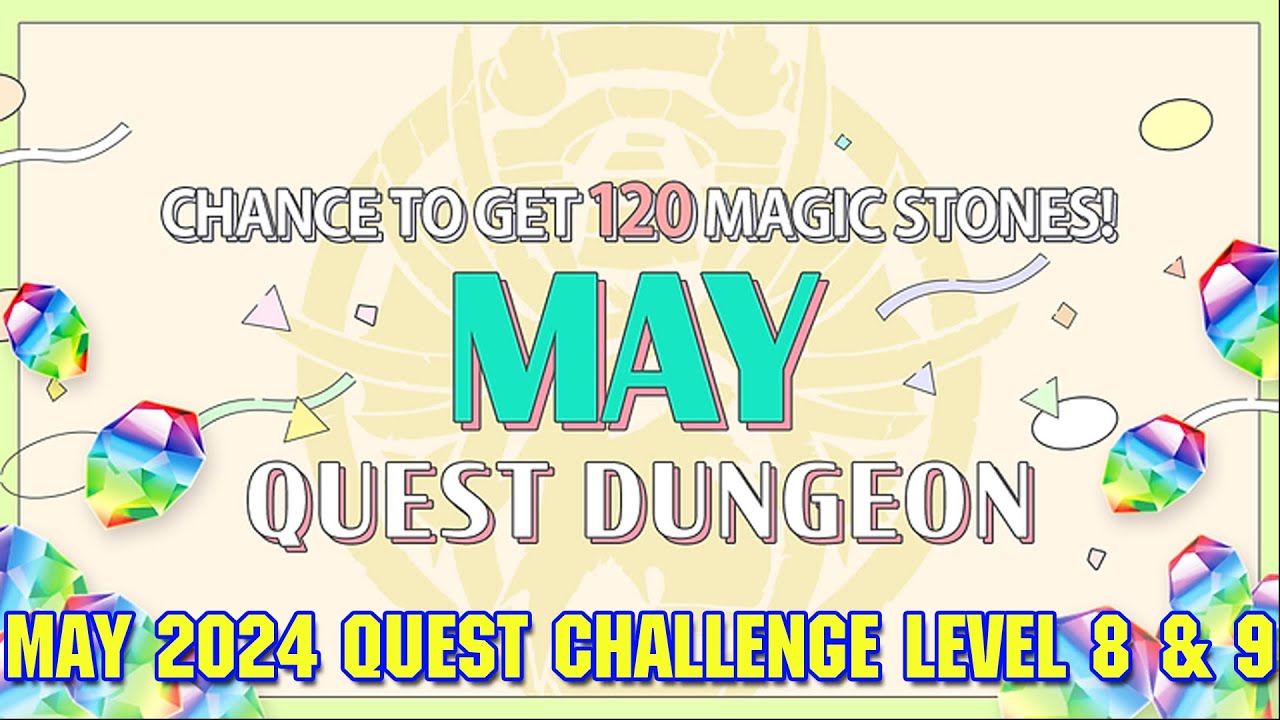 [PAD] May 2024 Quest - Challenge Level 8 & 9 (Fixed Team) - YouTube