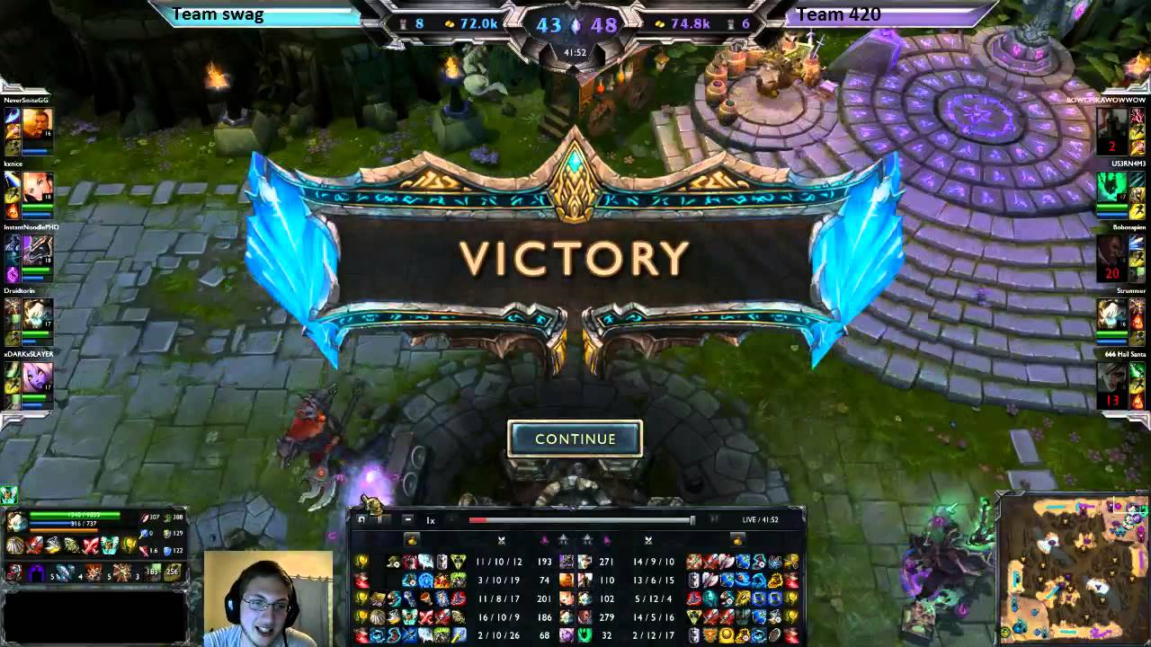 Shoutcasting Viewer Game Team Swag VS Team 420 (Part 2) - YouTube