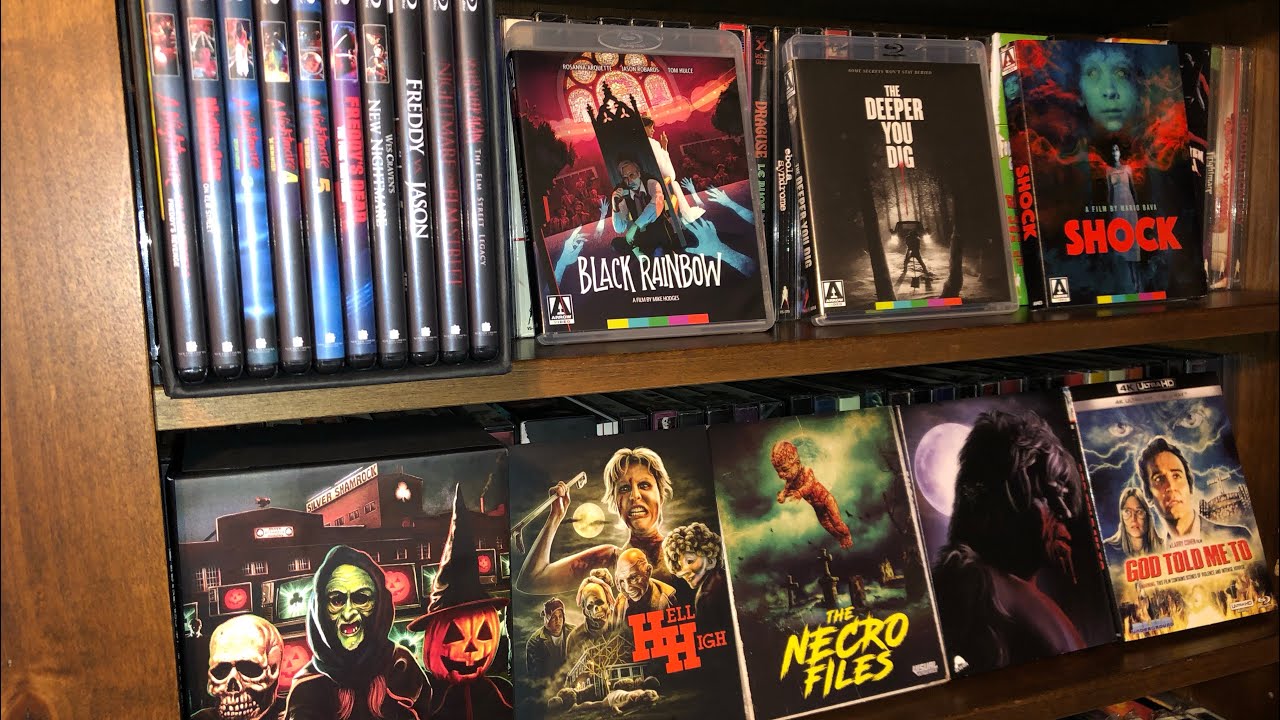 Update Video: Horror 4K Blu Ray DVD VHS Box Sets Arrow Video Blue ...