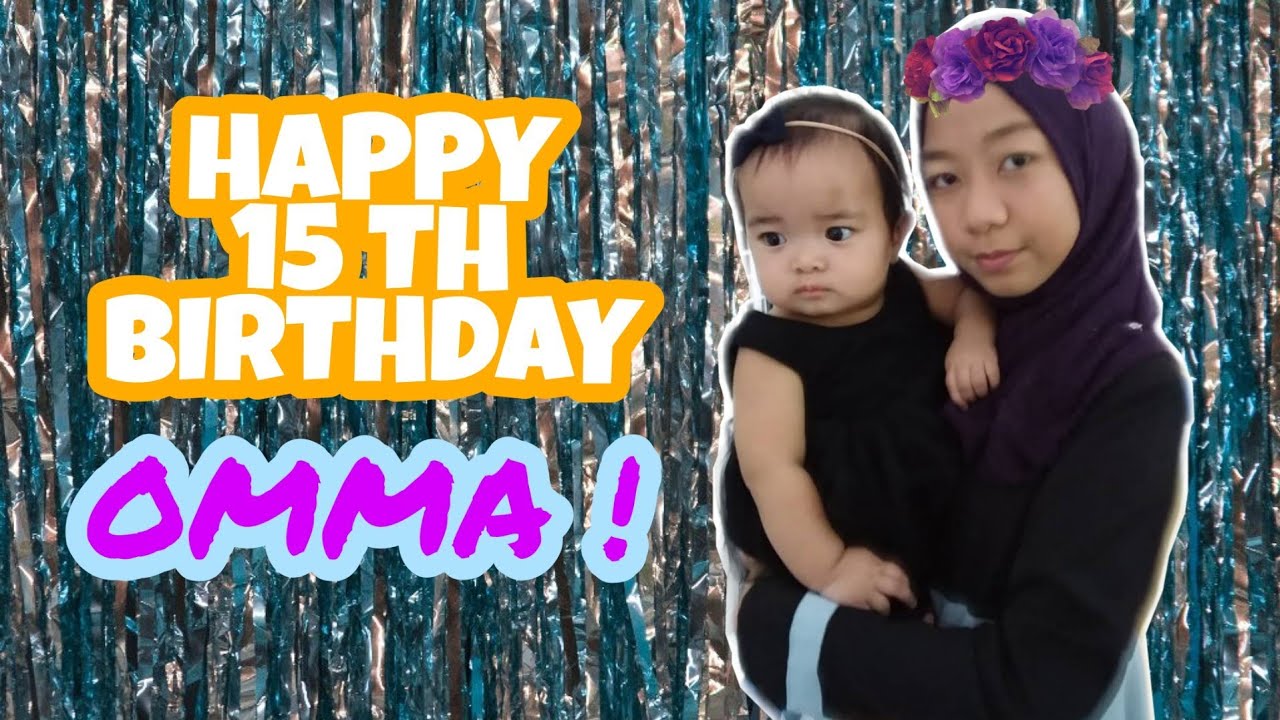 Happy Birthday Uzma (Omma) | Afiya wishes - YouTube