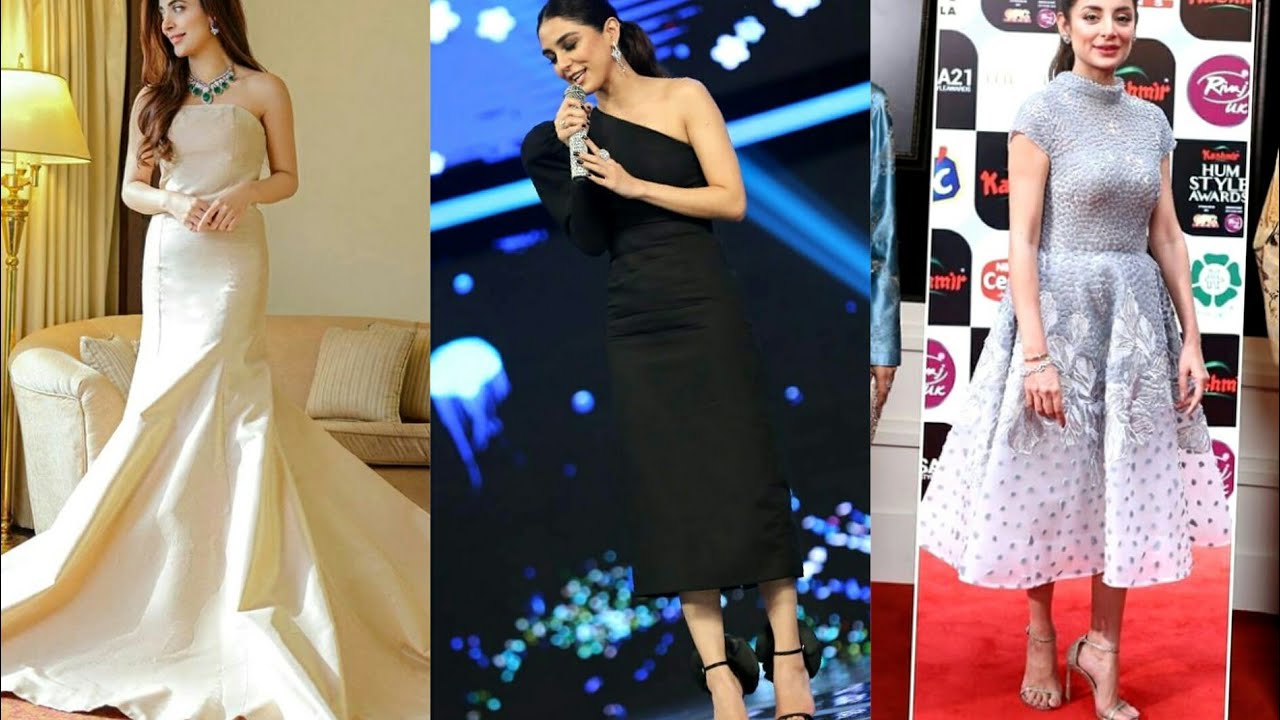 Red Carpet Outfits of Hum Style Awards 2021 | Hum Awards - YouTube