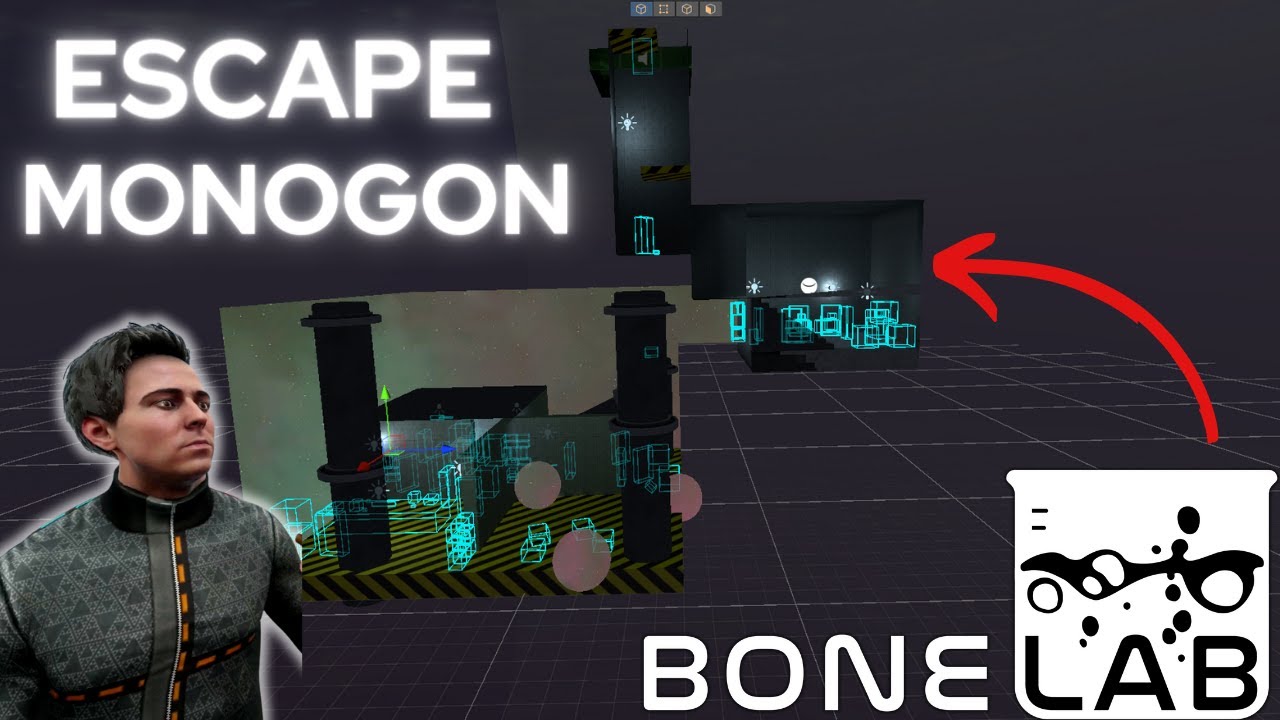 Escape Monogon - Bonelab Map Mod Trailer - YouTube