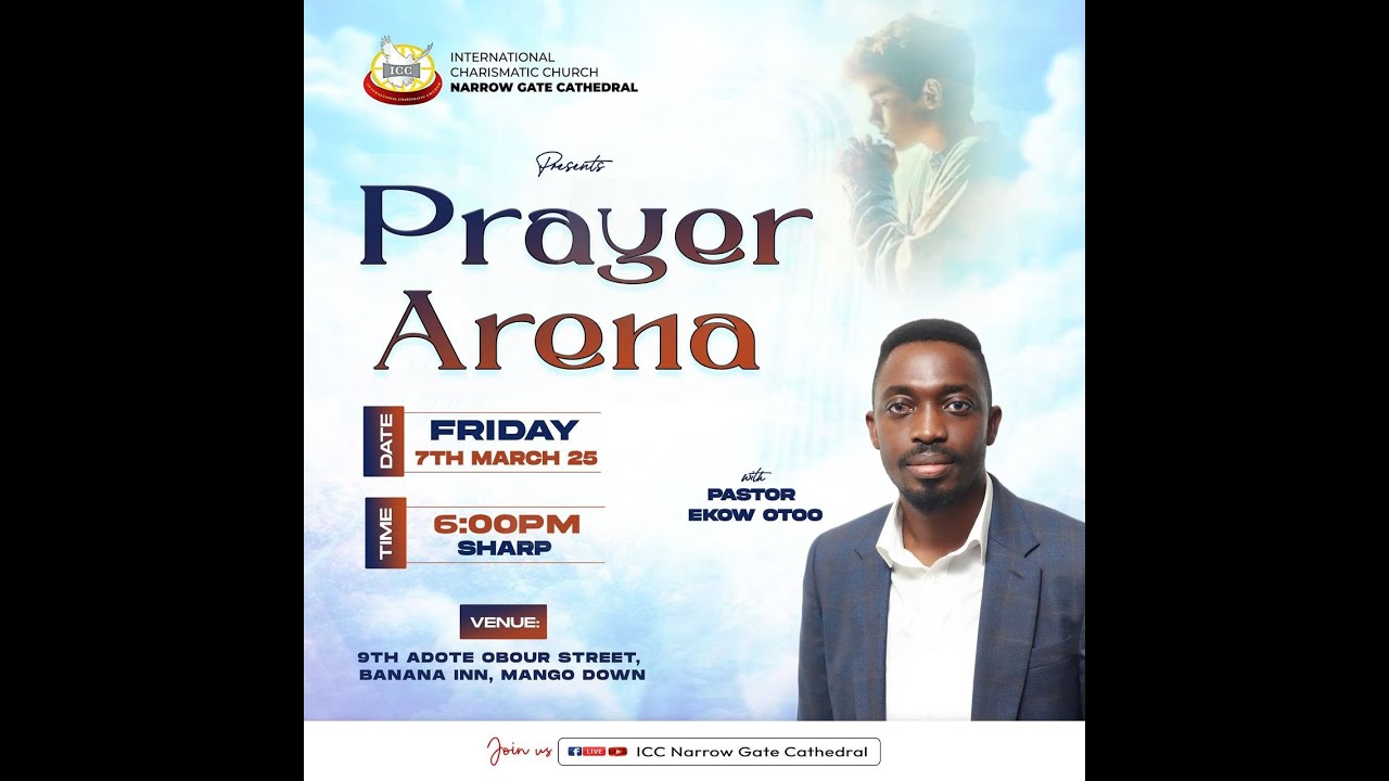 Live | PRAYER ARENA WITH PASTOR EKOW OTOO | 07. 03. 2025 | Banana - Inn ...