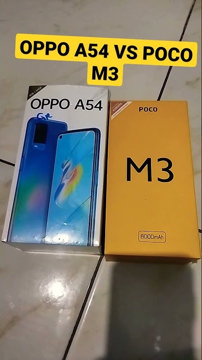 OPPO A54 VS POCO M3 #SHORTS - YouTube