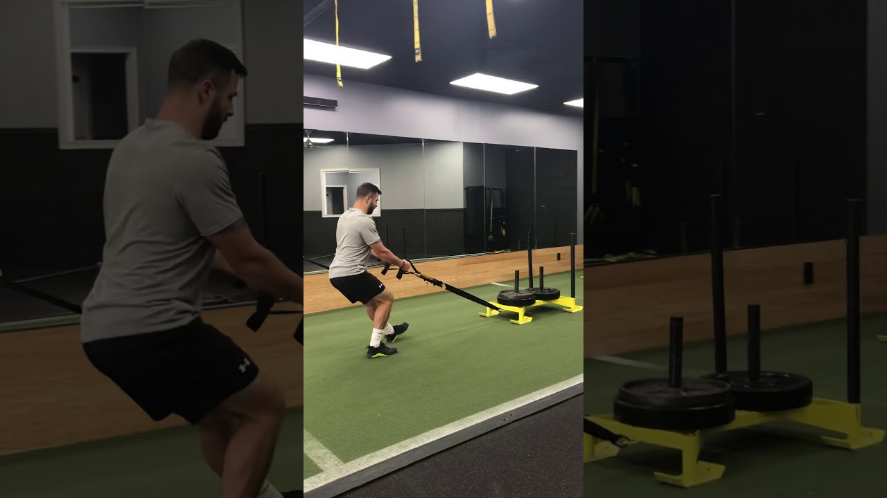 Backwards Sled Drag - YouTube