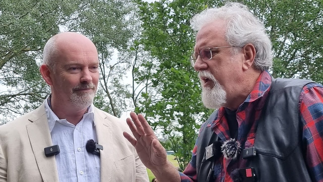 JAY SMITH AND A FRIEND ON THE LADDER. EXPLAINED, IN THE 7TH CENTURY THE ...