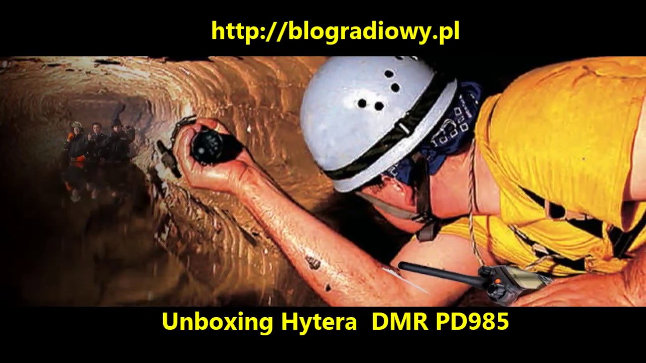 Unboxing Hytera PD985 DMR radio - YouTube