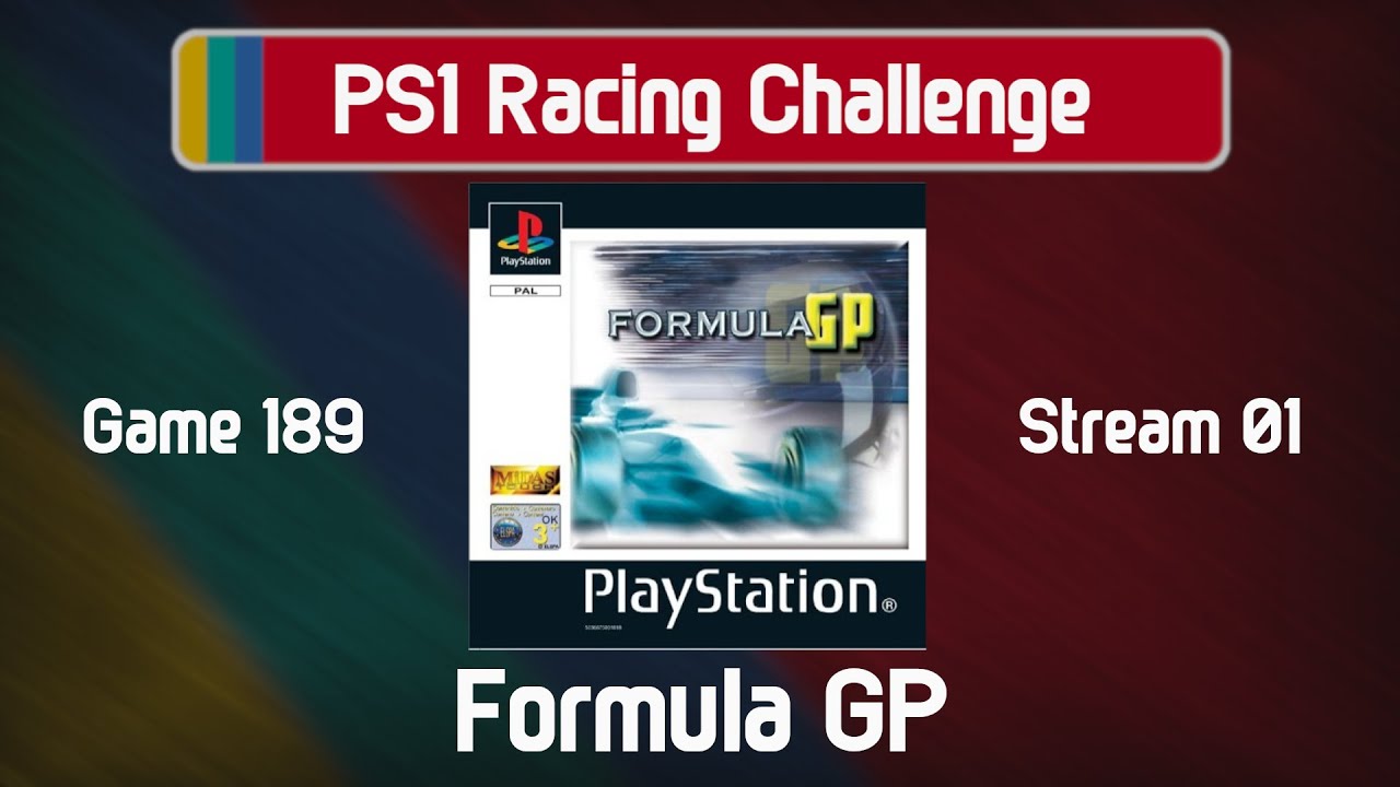 Formula GP - PS1 Racing Challenge G189S01 - YouTube