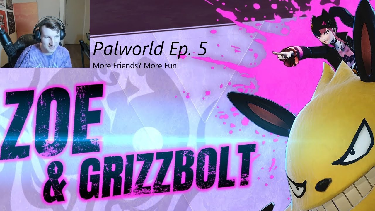 Palworld Gameplay - Let's Play - Part 5 - More Friends? More Fun! - YouTube