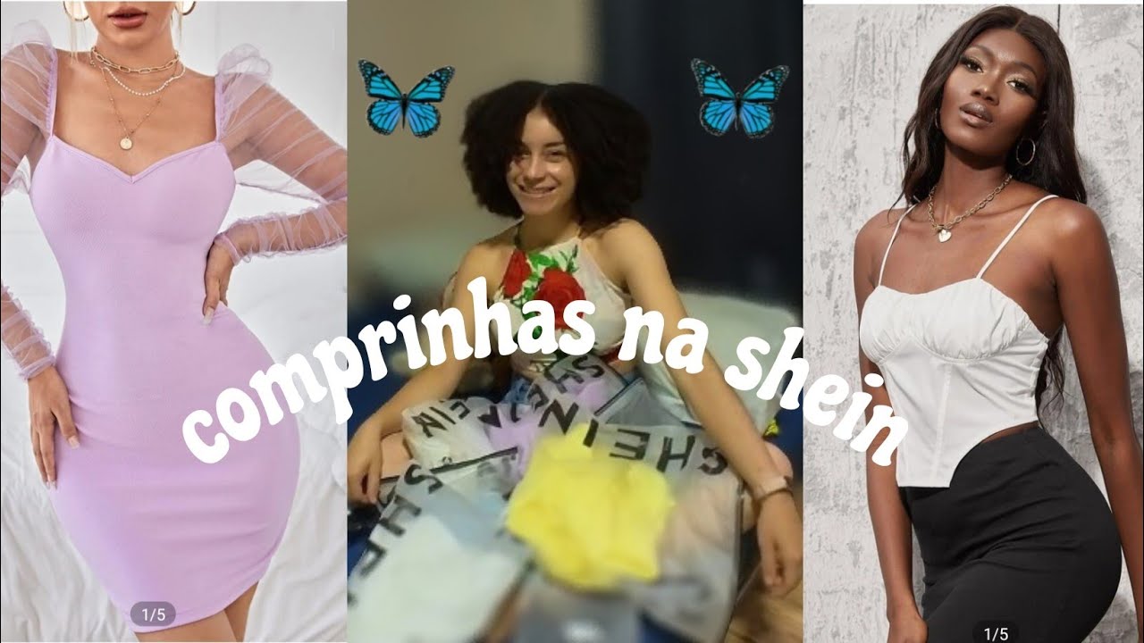 PROVANDO ROUPAS DA SHEIN! - YouTube
