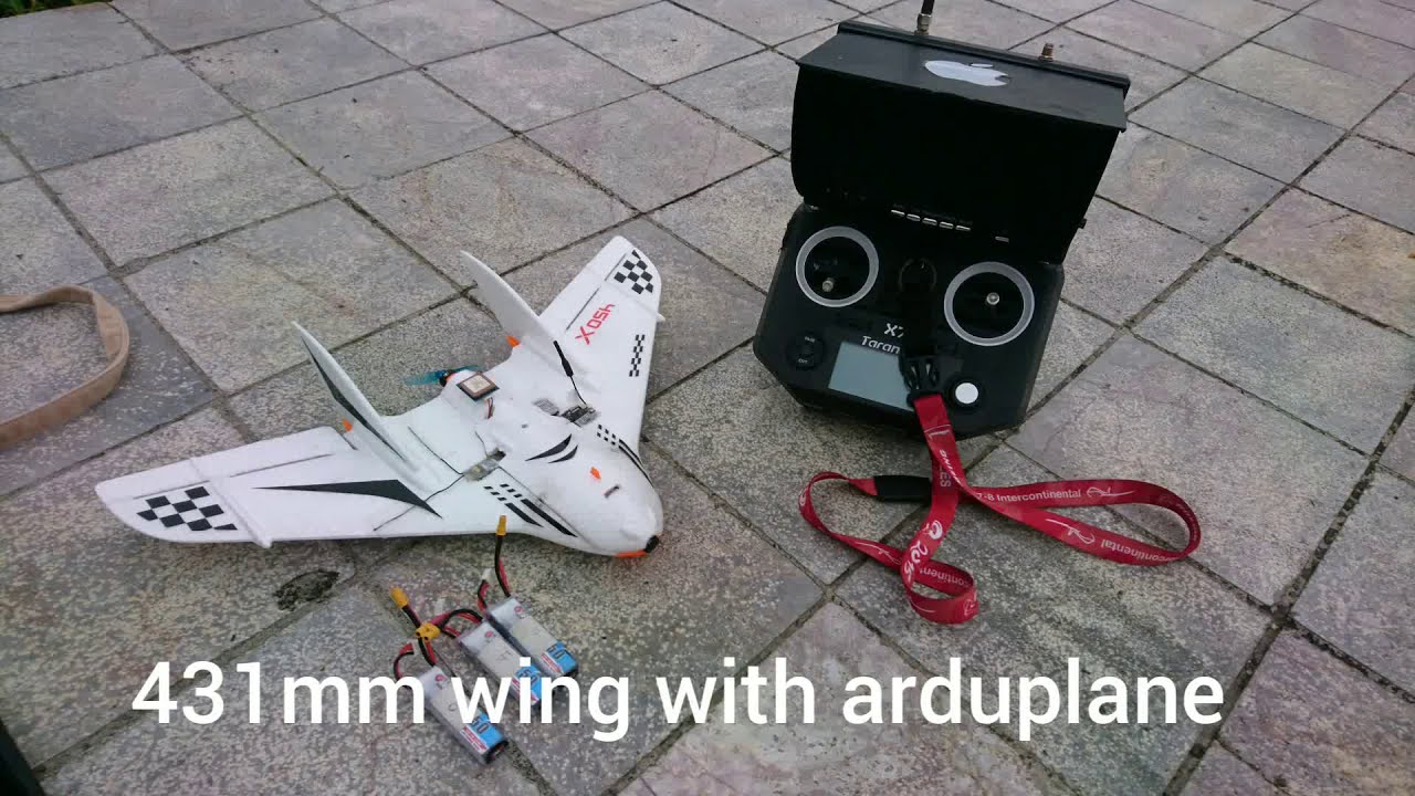 King Kong LDARC 450X micro wing - 125g AUW - autonomous flight with ...