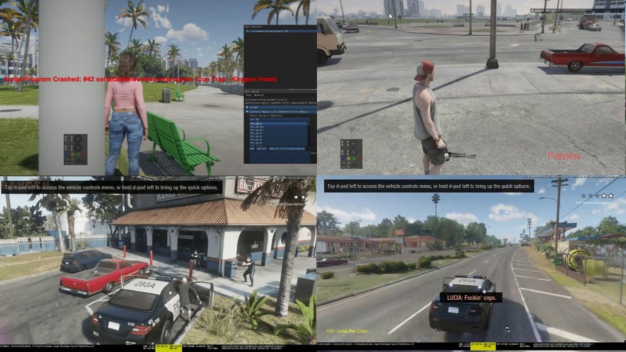 GTA 6 leaked gameplay|GTA 6 development original video footage # ...