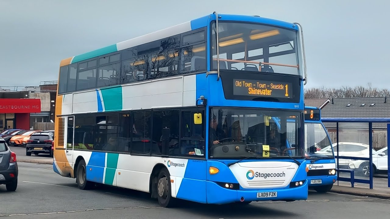 Onboard Stagecoach Bus 15113 (LX09 FZK) - YouTube