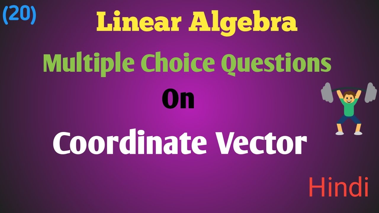 Multiple choice questions on matrix of derivative linear Transformation ...