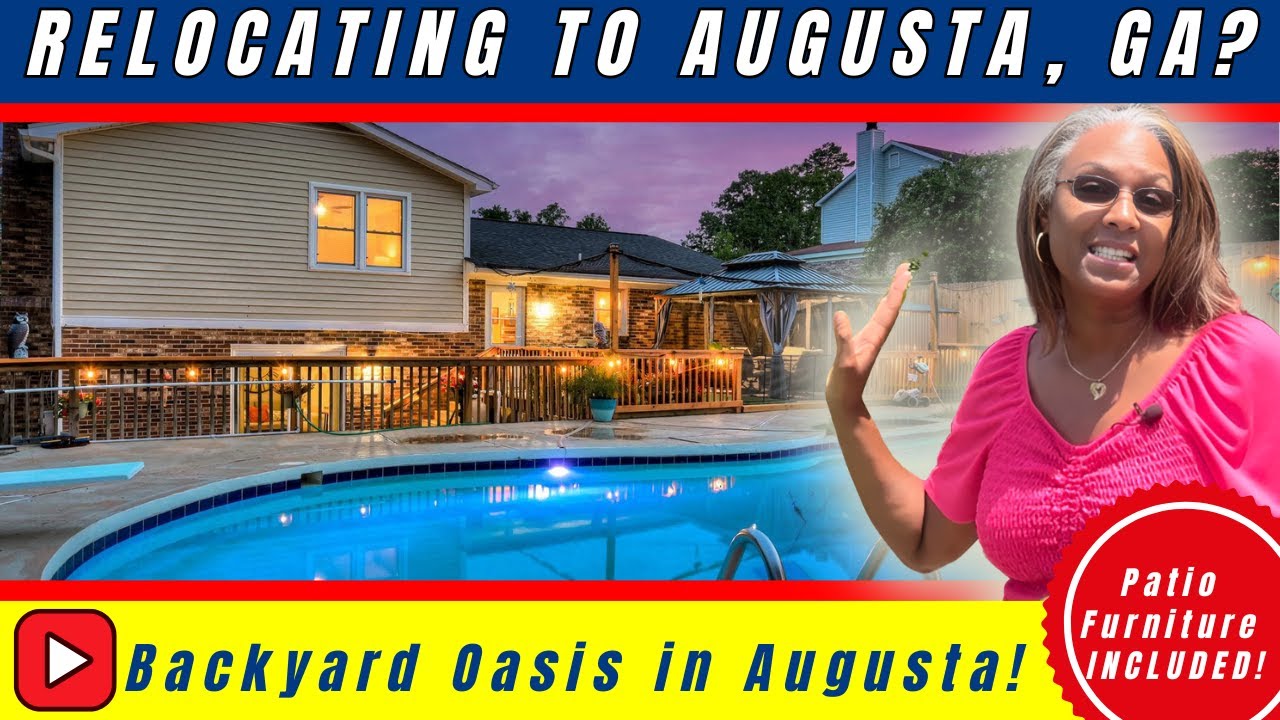 Relocating to Augusta Georgia? See This Dream Backyard with Saltwater ...