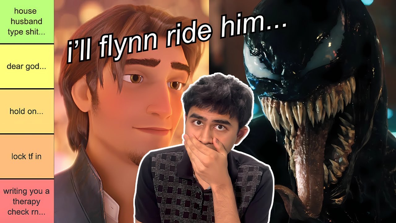 RANKING YOUR CRAZY Fictional CRUSHES...hear me out - YouTube
