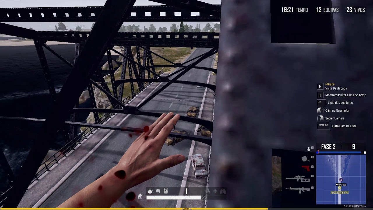 PUBG - Bridge camping with frags - YouTube