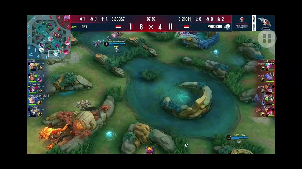 SNAPDRAGON MOBILE OPEN | GAME 2 | EVOS ICON VS GPX | SEASON 3 - YouTube