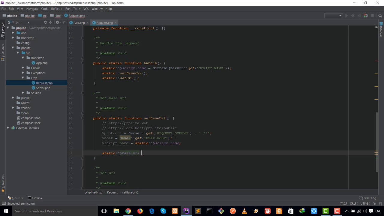 6 Request Class How To Create Your Own Php Framework From Scratch