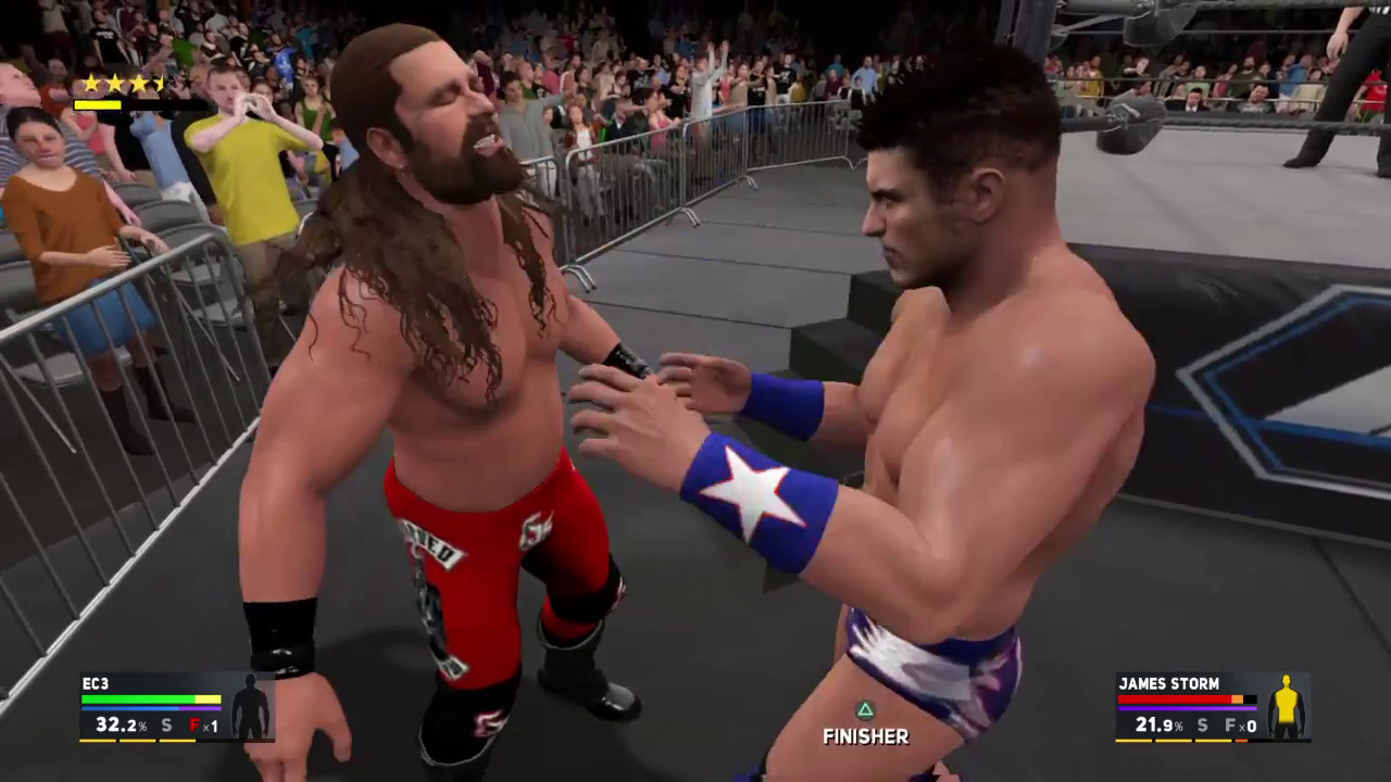 EC3 Vs. James Storm | Impact Wrestling | May, 2017 - WWE 2K17 ...