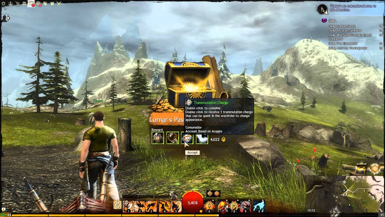 Guild Wars 2 - Lornar's Pass [Map Completion Rewards] - YouTube