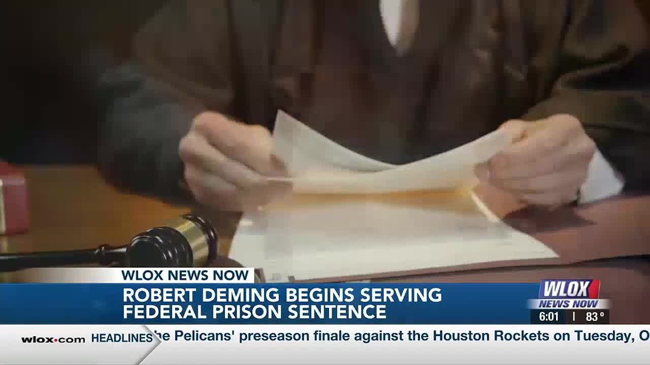 Former Biloxi Councilman Robert Deming III begins serving prison ...