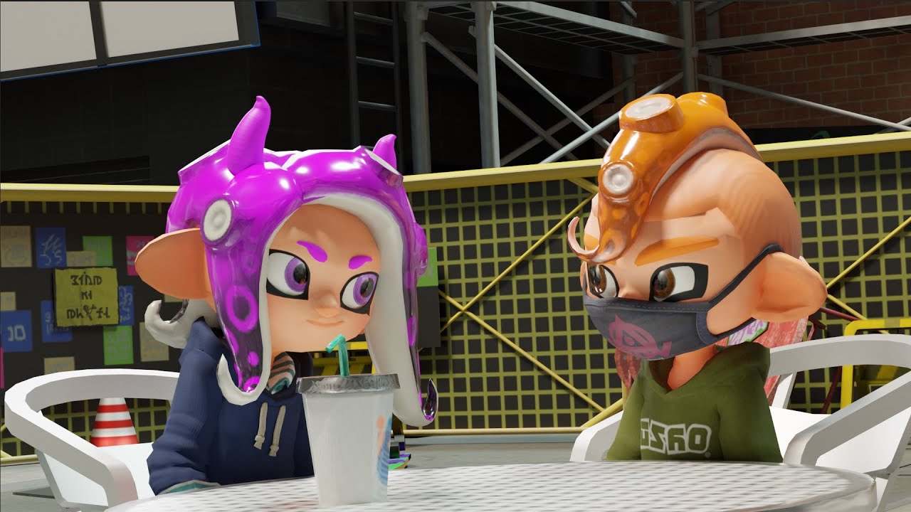 [Splatoon Blender] Poster Viewing - YouTube