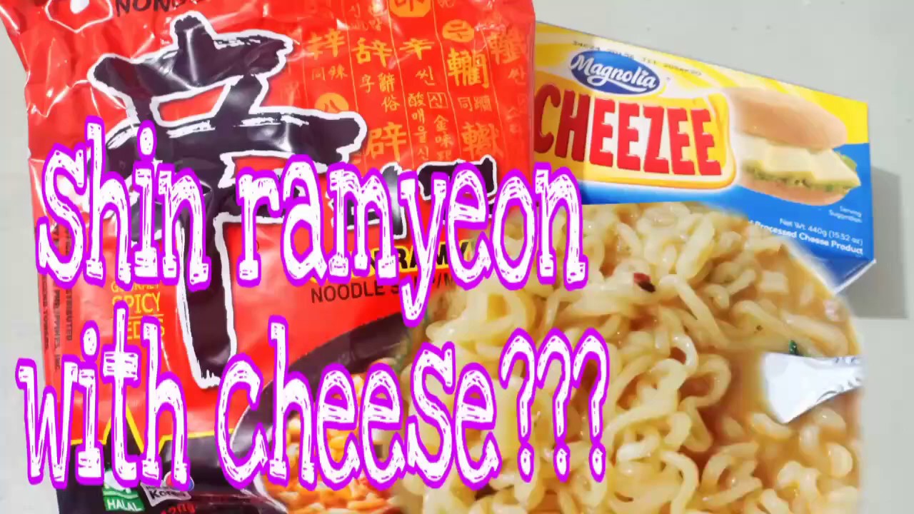 Shin ramyeon with CHEESE - YouTube