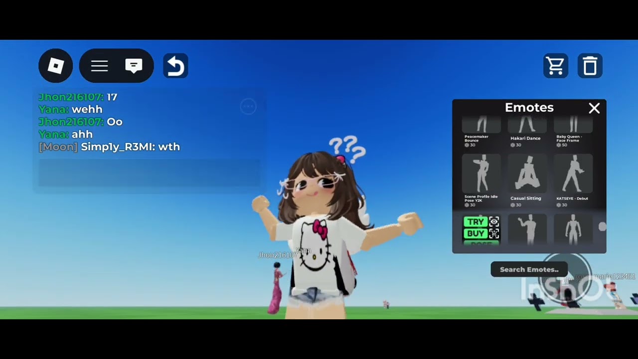 Spying on random people in catalog avatar creator 😜 - YouTube