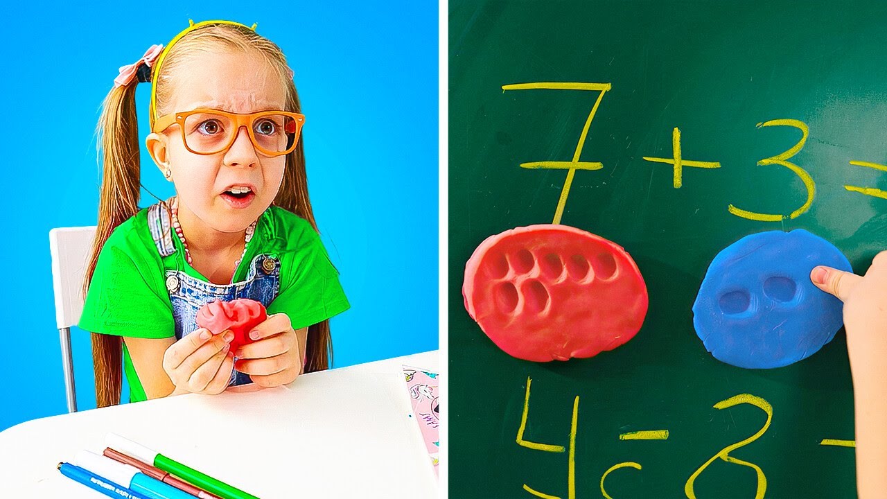 Look! 😄 Such An Easy Way To Learn Addition With Play-Doh! 🎨 - YouTube