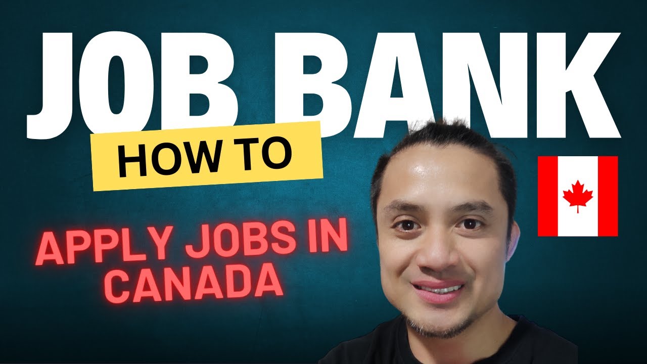 How To Apply Job Bank in Canada Step-by-Step Guide - YouTube