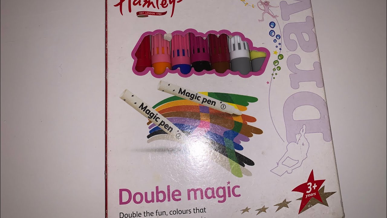 Hamleys Magic Pens Review | Double Magic - YouTube