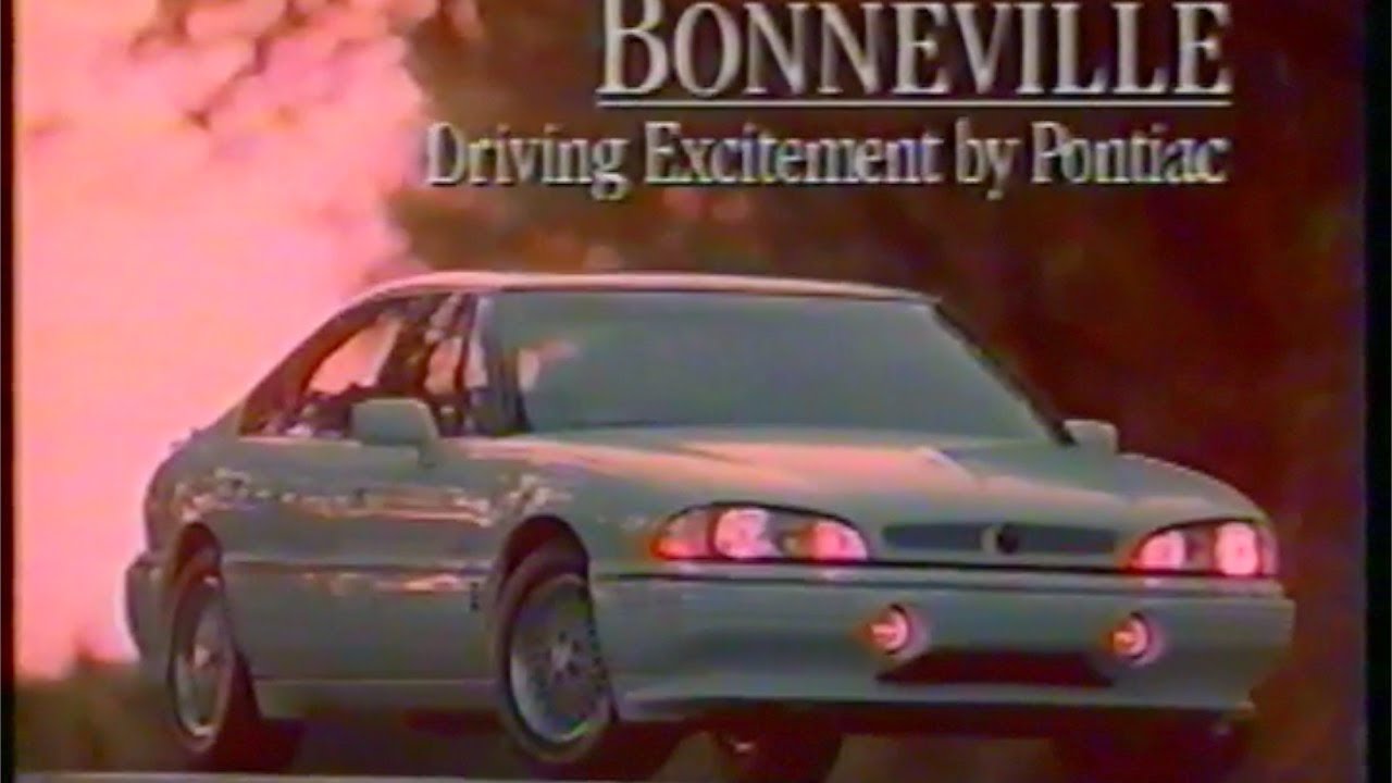 Pontiac Bonneville Commercial 1993 - YouTube
