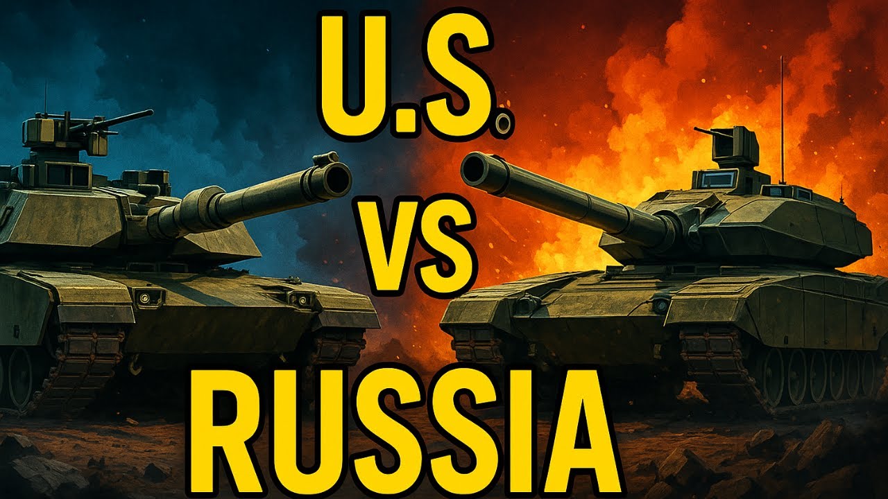 U.S. vs Russia: The Ultimate Battle of Modern Tanks | M1A2 Abrams vs T ...