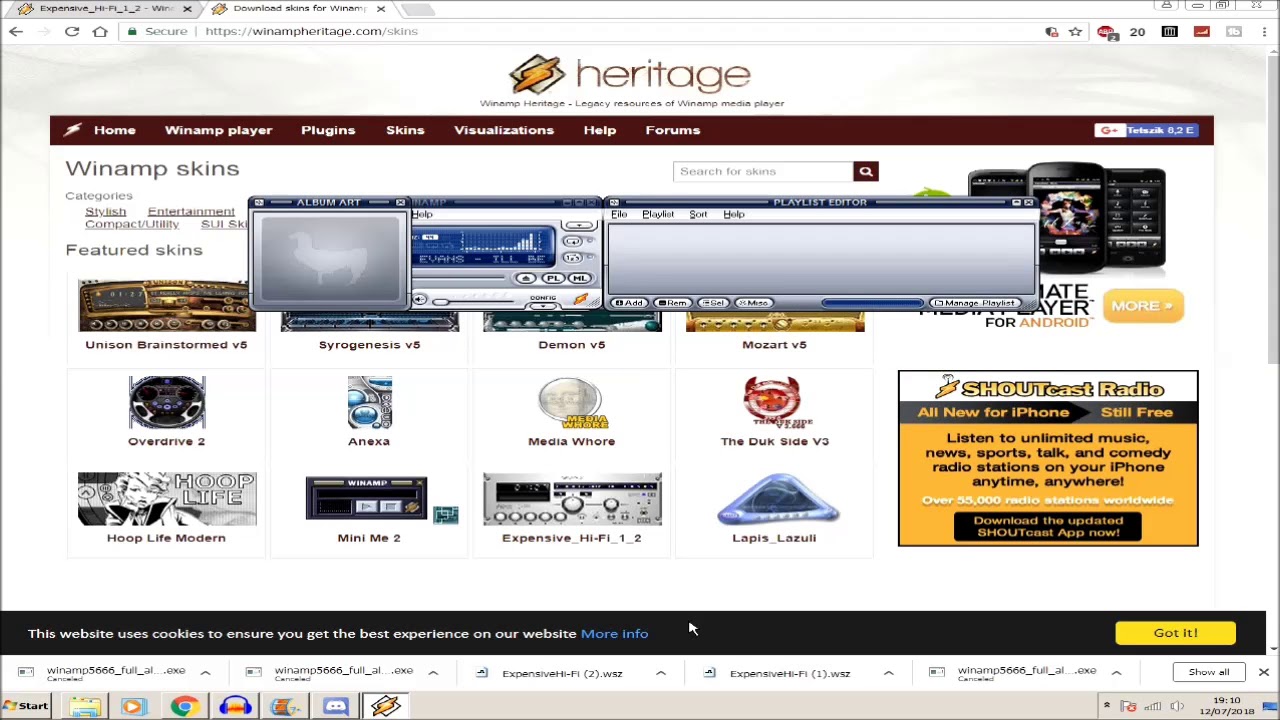 HOW TO USE WINAMP!! | TUTORIALS - YouTube
