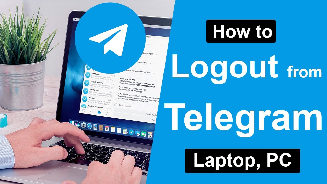 How to Logout from Telegram App on Laptop & PC? - YouTube