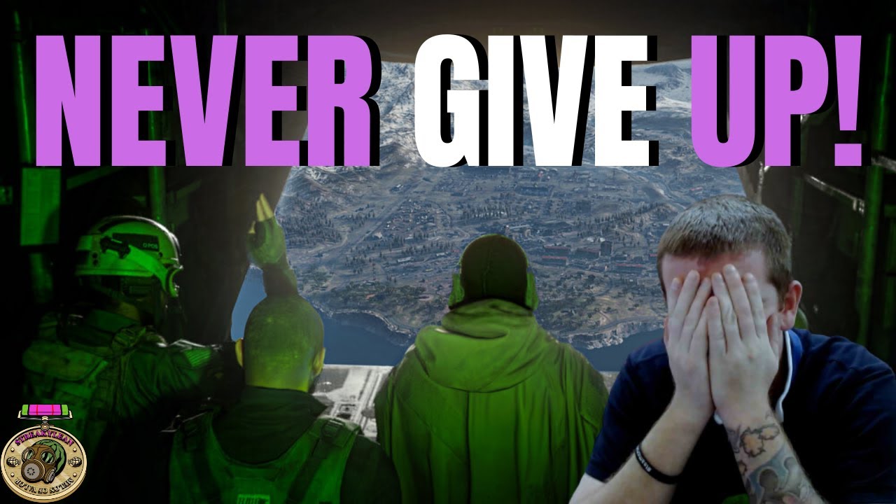 CALL OF DUTY WARZONE Never Give Up! - YouTube