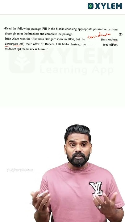 Plus Two English ഒരു മിനുട്ടിൽ ഒരു ചോദ്യം 🛑 Xylem Plus Two Commerce