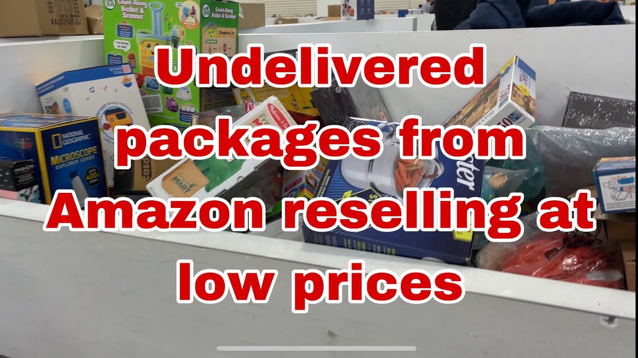 UNDELIVERED PACKAGES FROM AMAZON RESELLING AT LOW PRICES// UKAY UKAY ...