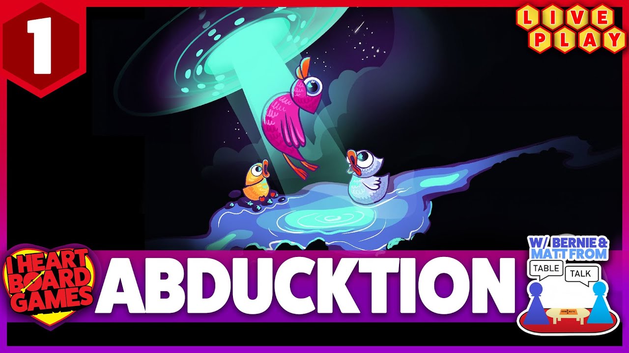 Abducktion (Evan and Josh's Very Special Games Company) Live Play with ...
