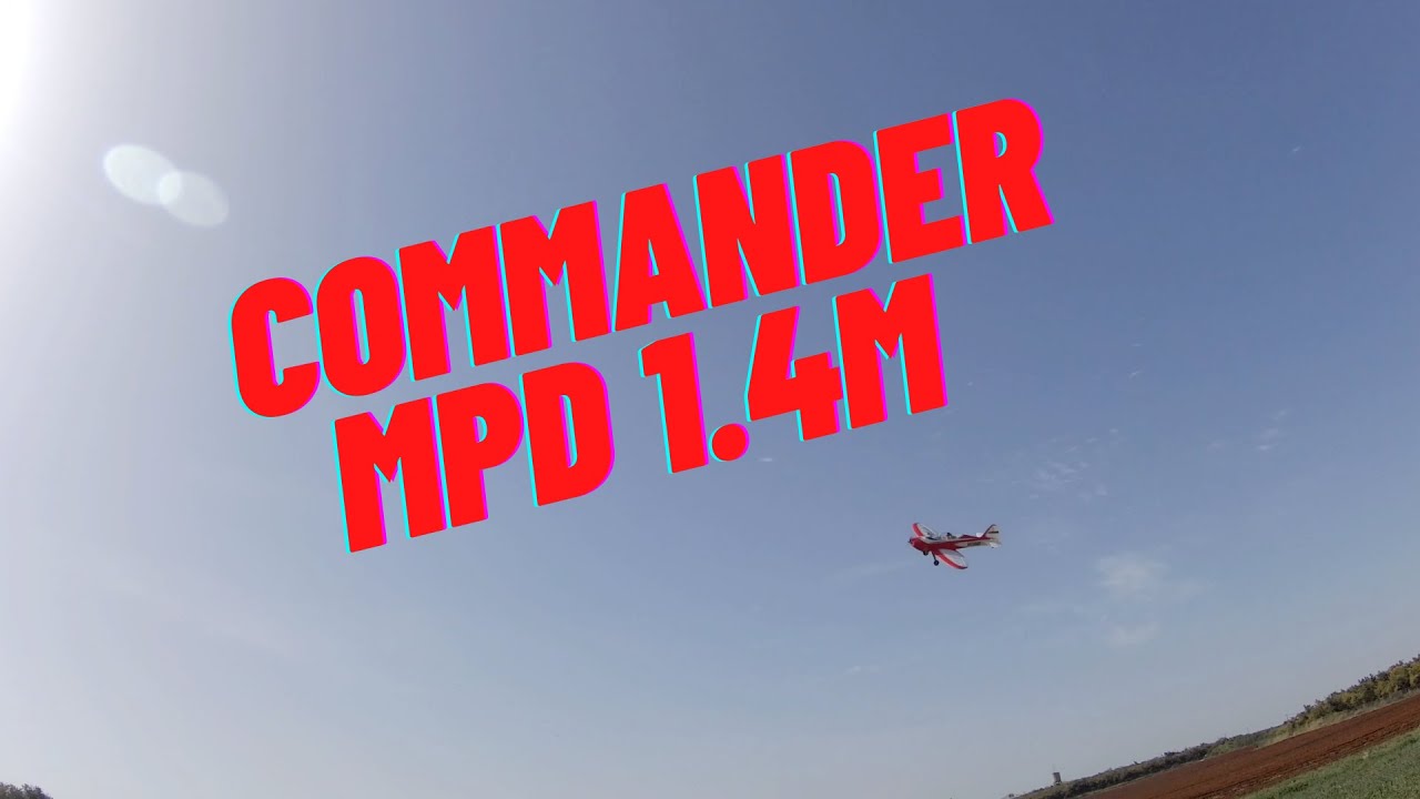 E flite RC Airplane : Commander mPd 1.4m - YouTube