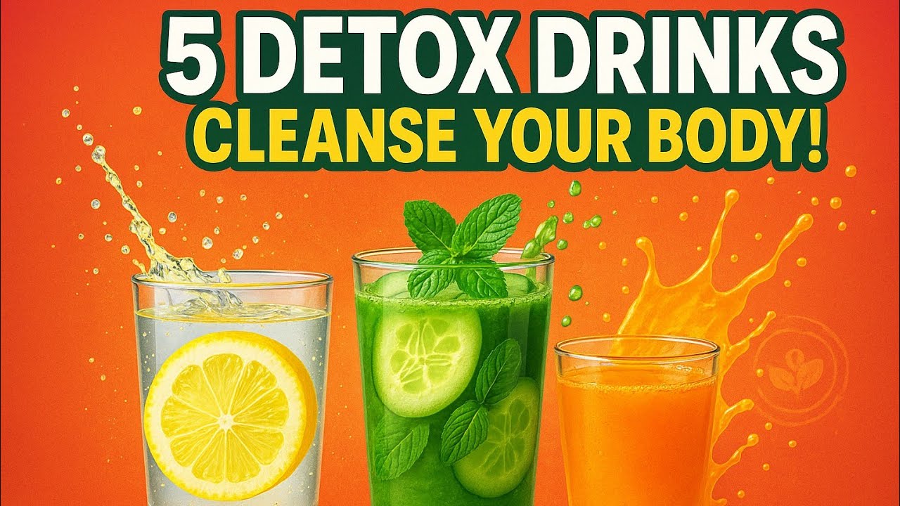 "5 Powerful Healthy Drinks to Naturally Cleanse Your Body & Boost Your ...