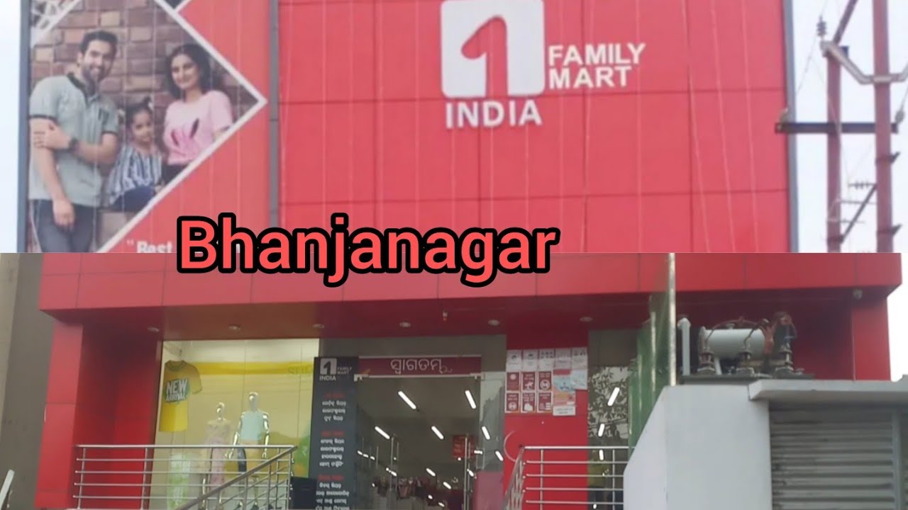 1-India family mart bhanjanagar, shopping mall in baunsalundi😊 - YouTube