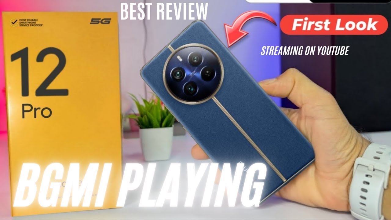 PLAYING BGMI REAL ME 12 PRO - YouTube