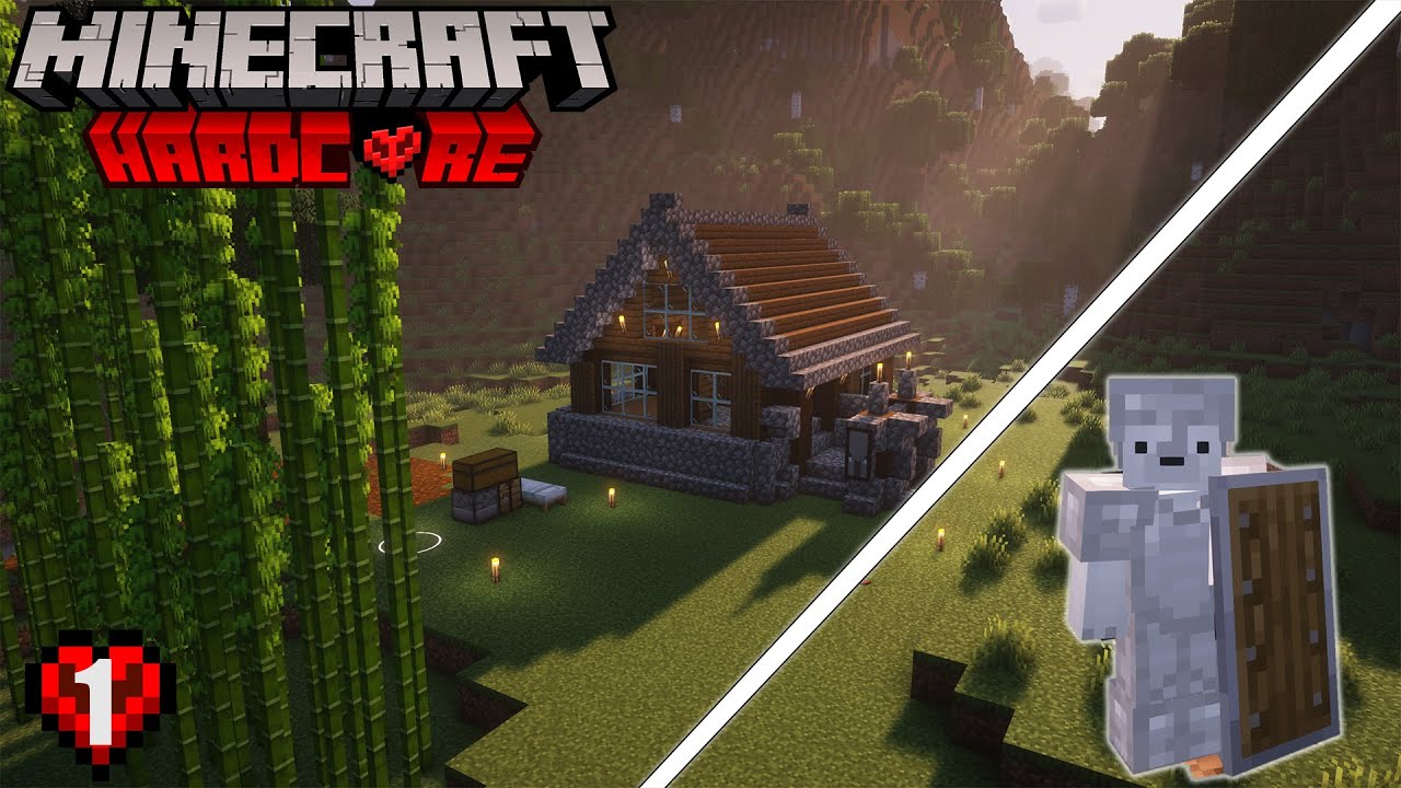 I Had The Best Start In Minecraft Hardcore Ep 1 Youtube