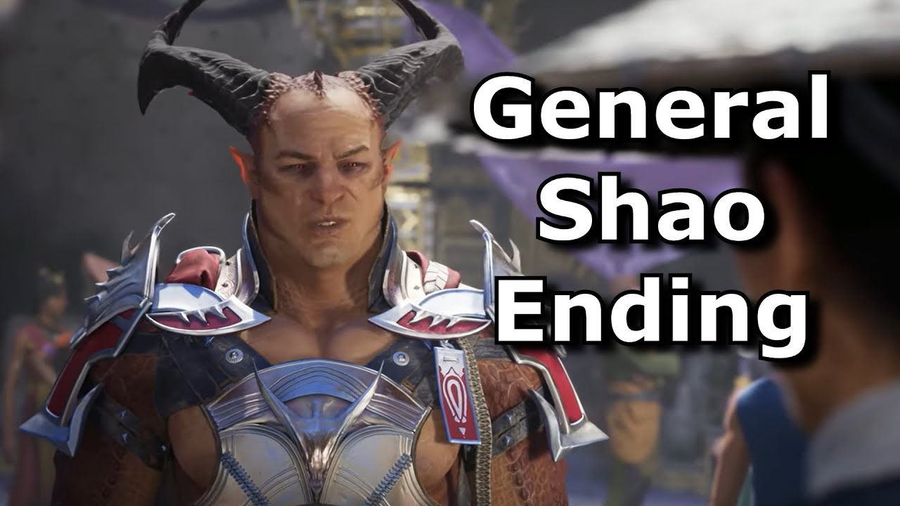 MK1 - General Shao Ending - YouTube